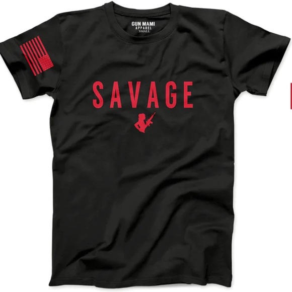 Gun Mami | Tops | Gun Mami Savage Tshirt | Poshmark